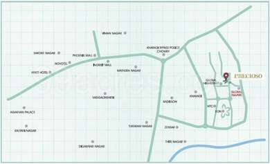 Global Group Global Precioso Map - Kharadi, Pune Location Map