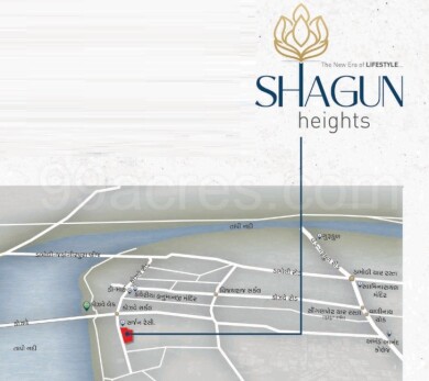 Glorious Developers Glorious Shagun Heights Map - Katargam, Surat ...
