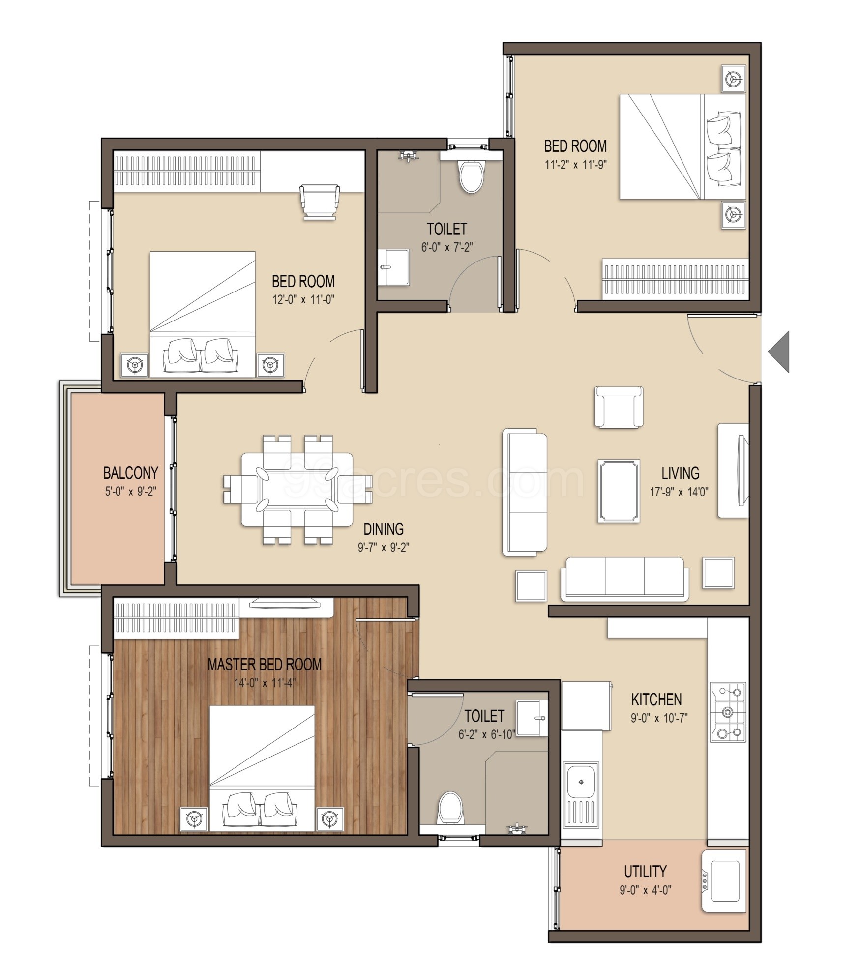 GM Infinite Dwelling Builders GM Global Techies Town Floor Plan - GM ...