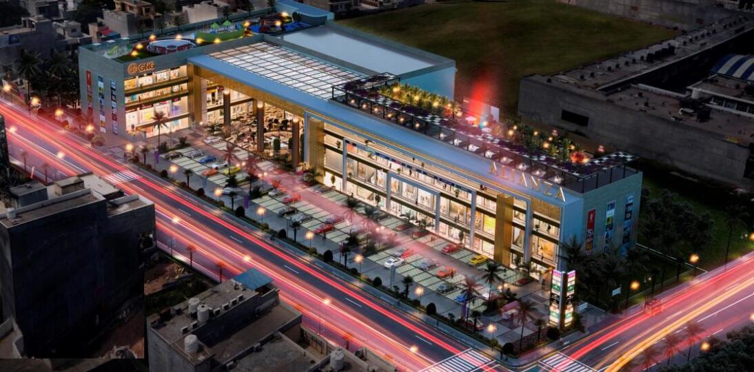 GNG Alianza High Street Zirakpur, Mohali - Invest in Showrooms
