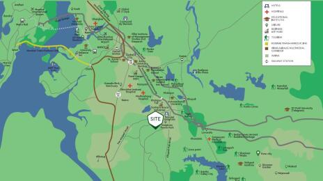 Godrej Projects Development Godrej Hillview Estate Map - Khanav, Raigad ...