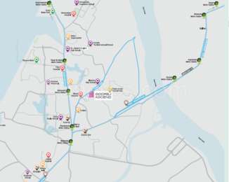 Godrej Properties Godrej Ascend Map - Kolshet Road, Thane Location Map