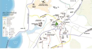Godrej Properties Godrej Central Map - Chembur East, Mumbai Location Map