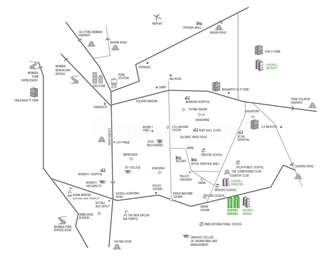 Godrej Properties Godrej Greens Map - Undri, Pune Location Map