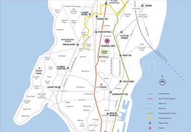 Ruparel Realty Ruparel Vivanza Map - Byculla, Mumbai Harbour Location Map
