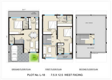 3 BHK / Bedroom Apartment / Flat for rent in Goldbricks Anandam World ...