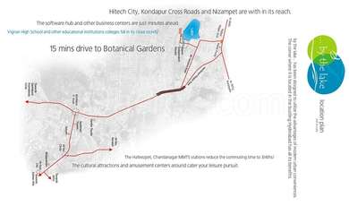 Goldfish Abode Builders Goldfish Abode By The Lake Map - Vaishali Nagar ...