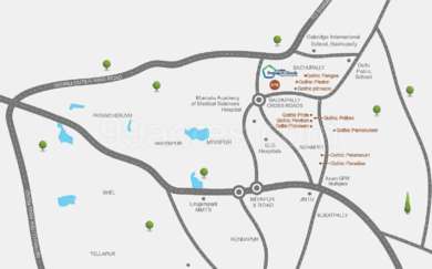 Gothic Builders Gothic Pentagon Clouds Map - Bachupally, Hyderabad ...