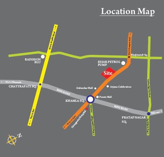 Khamla Heights Khamla, Nagpur | Price List & Brochure, Floor Plan ...