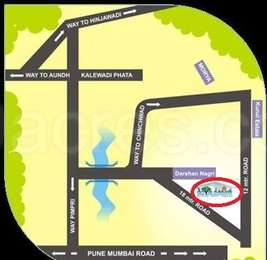 Goyal Properties Goyal Garima Map - Chinchwad, Pune Location Map