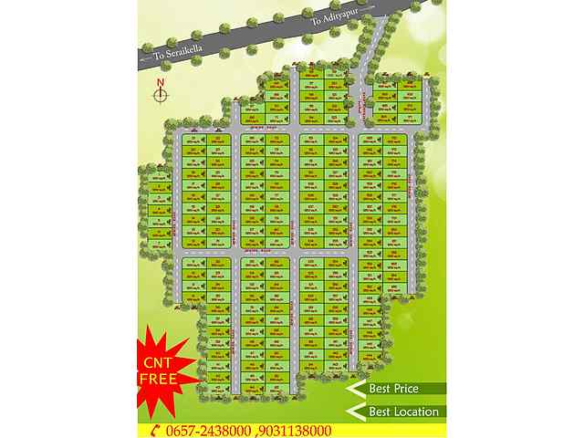 GP Green Woods Saraikela Kharsawan, Chota Kankra Resale Price List ...