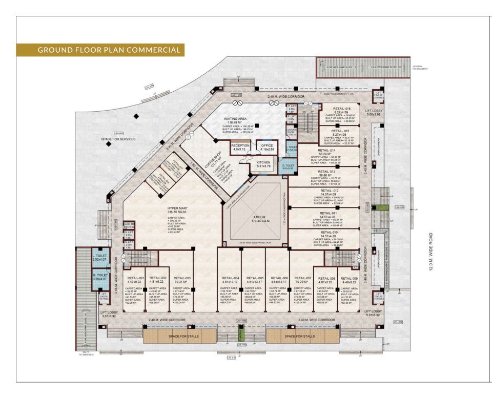 GPCL Builder And Developers GPCL Brij Tower Photos - Sushant Golf City ...