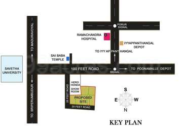 Grahalaya Constructions Grahalyas Paramjeeta Map - Senneer Kuppam ...