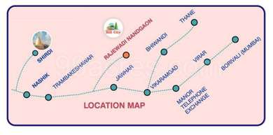 Green Acres Infrabuild Green Acres Hill City Map - Jawhar, Palghar ...