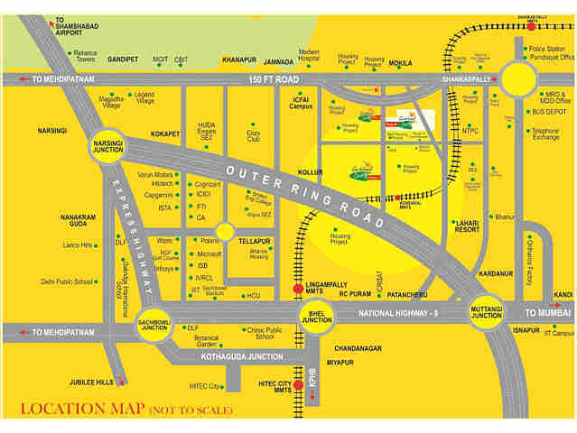 Green City Gachibowli County Phase 1 Hyderabad, Gachibowli Resale Price ...