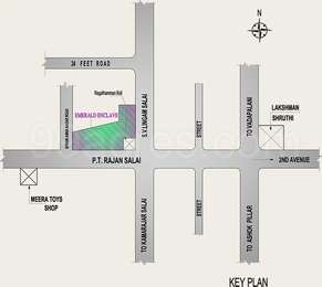 Green Peace Constructions Green Peace Emerald Enclave Map - K.K. Nagar ...