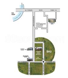 Greenline Vintrade Uma Atmosphere Map - Dafi, Varanasi Location Map