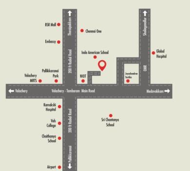 Grey Solid Construction Grey Project Salvatore Map - Selaiyur, Chennai ...