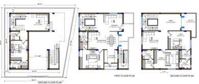 3 BHK / Bedroom Builder Floor for rent in Golf Pride Homes Yapral ...