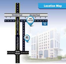 Grih Bhoomi Nirman GBN Empire Map - Rupaspur, Patna Location Map