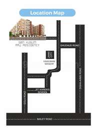 Grih Bhoomi Nirman GBN Kusum Raj Residency Map - Gola Road, Patna ...