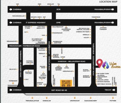 GS Foundation GS Velan Avenue Map - Guduvancheri, Chennai South ...
