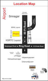GSS Projects GSS South Point Map - JP Nagar, Mysore Location Map
