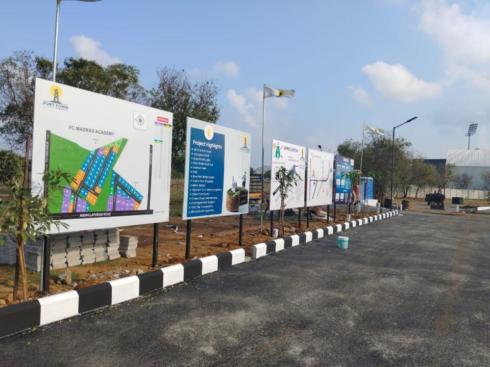 GT Realty and Bharathi Homes GT Port Town Photos - Mahabalipuram, ECR ...