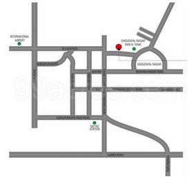 Guman Group Guman Aura Map - Mansarovar, Jaipur Location Map