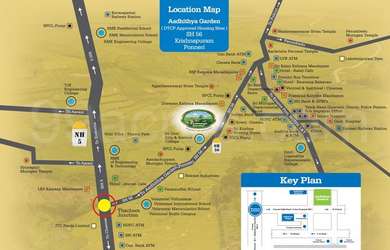 GVN Homes GVN Aadhavan Nagar Map - Ponneri, Thiruvallur Location Map