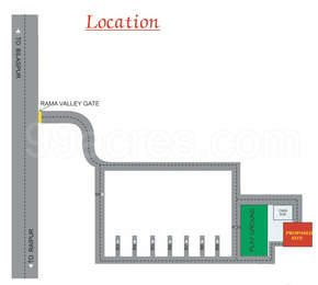 Gwalani Group Gwalani Sheela Heights Map - Bilha, Bilaspur Location Map