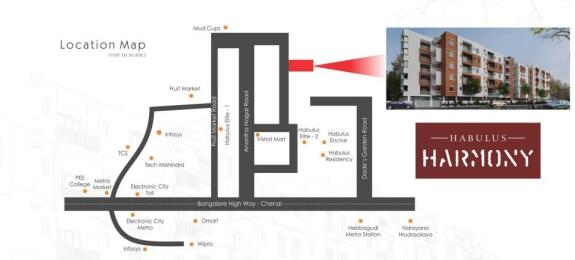 Habulus Groups Habulus Harmony Map - Kammasandra, Bangalore South ...