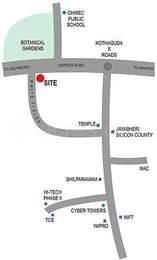 Hallmark Constructions Hallmark Express Towers Map - Whitefields ...