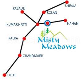 Hansmukhi Projects Hansmukhi Misty Meadows Map - Kumarhatti, Solan ...