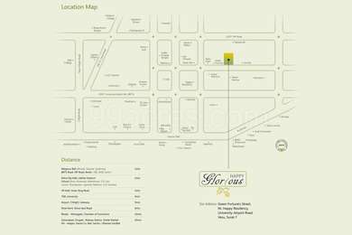 Happy Home Group Happy Glorious Map - Vesu, Surat Location Map