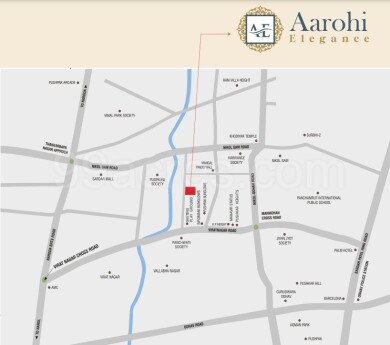 Har Har Developers Har Aarohi Elegance Map - Nikol, Ahmedabad East ...