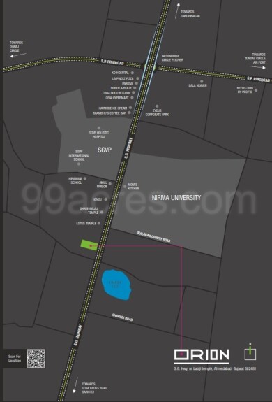 Ready to move Office Space in Hari The Orion Charodi Gota Ahmedabad ...