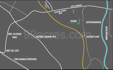 Primedale Properties Treemount Phase 2 Map - Talegaon Dabhade, Pune ...