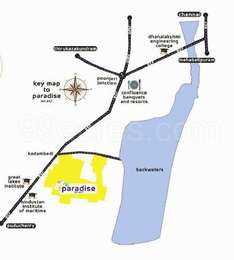 Harini City Harini Paradise Map - ECR, Chennai Location Map