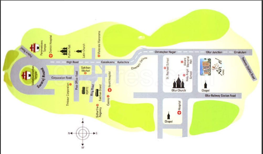 Harisree Angel Homes Thrissur, Ollur Resale Price List, Brochure, Floor ...