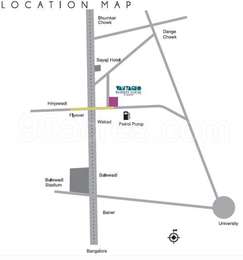 Harmony Group Harmony Vantagio Map - Wakad, Pune Location Map