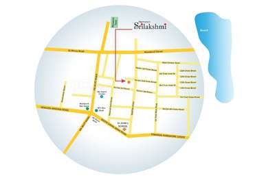Harmony Residences Harmonys Srilakshmi Map - Mandaveli, Chennai ...