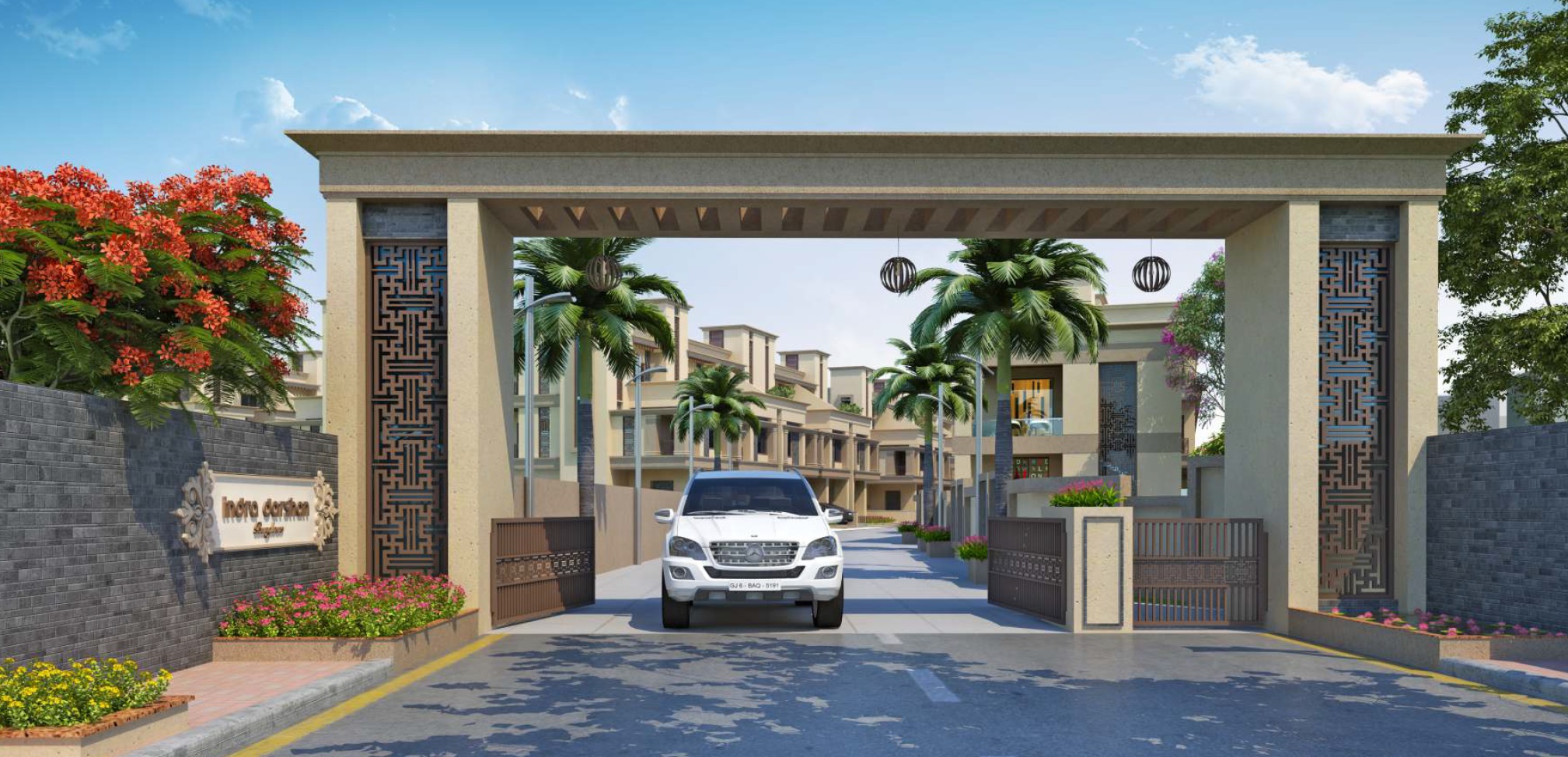 Harsh Indra Darshan Bunglows Vadodara, New VIP Road | Price List & Brochure, Floor Plan ...
