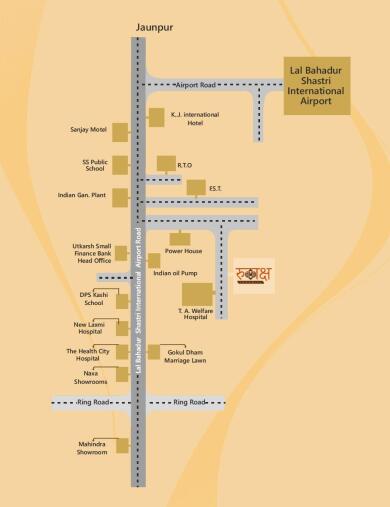 Hemish Infrastructure Private Limited Hemish Rudraksh Paradise Map ...