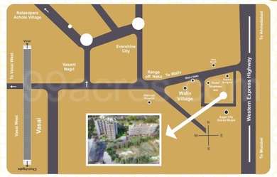 Heritage Builders and Developers Heritage Saniya City Map - Vasai East ...
