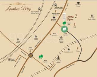 Heritage Group Builders Heritage Elegance Map - Matunga, Mumbai ...