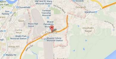 Heritage Group Builders Heritage Pride Map - Chembur, Mumbai Location Map