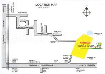 Heritage Property Development Company Heritage Jayendra Nagar Map ...
