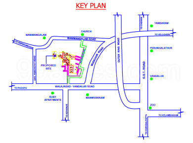 Hi Tech Developers Chennai Hi Tech JSS Shri Vari Nilayam Map ...