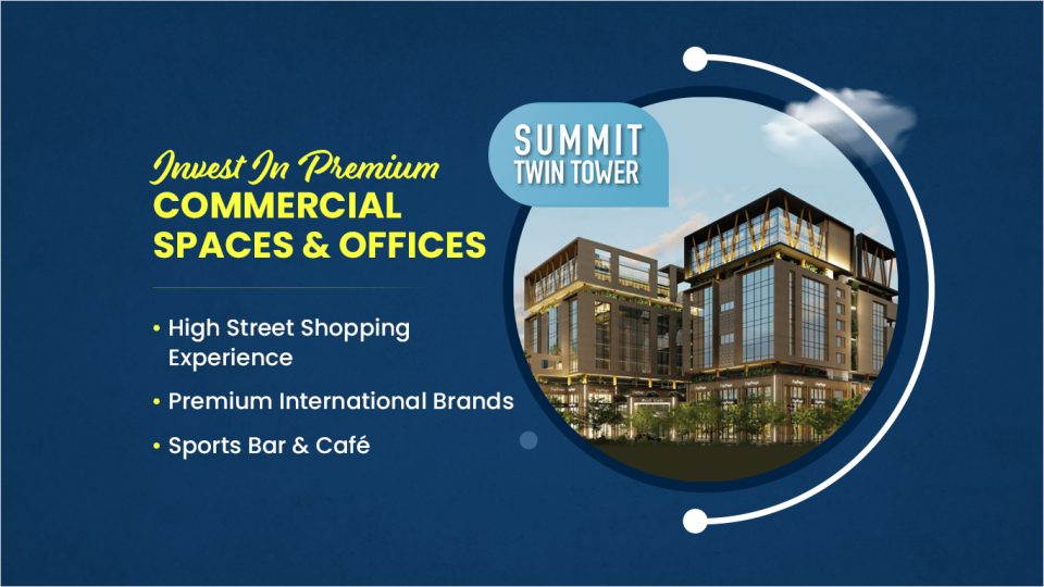 HIGHNESS CONSTRUCTION Summit Twin Tower Photos - Sushant Golf City ...